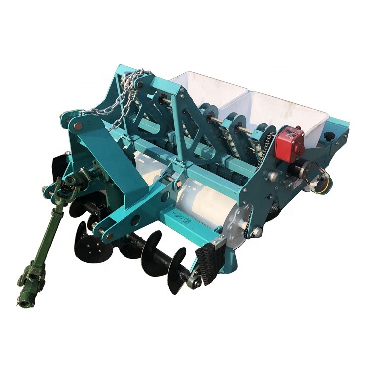 Farm seeder agricultural tractor mounted PTO driven garlic seeding ...